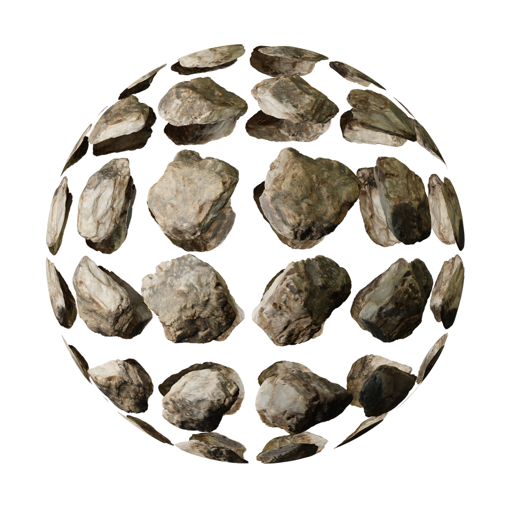 Rock (Atlas) | FREE stone materials | BlenderKit