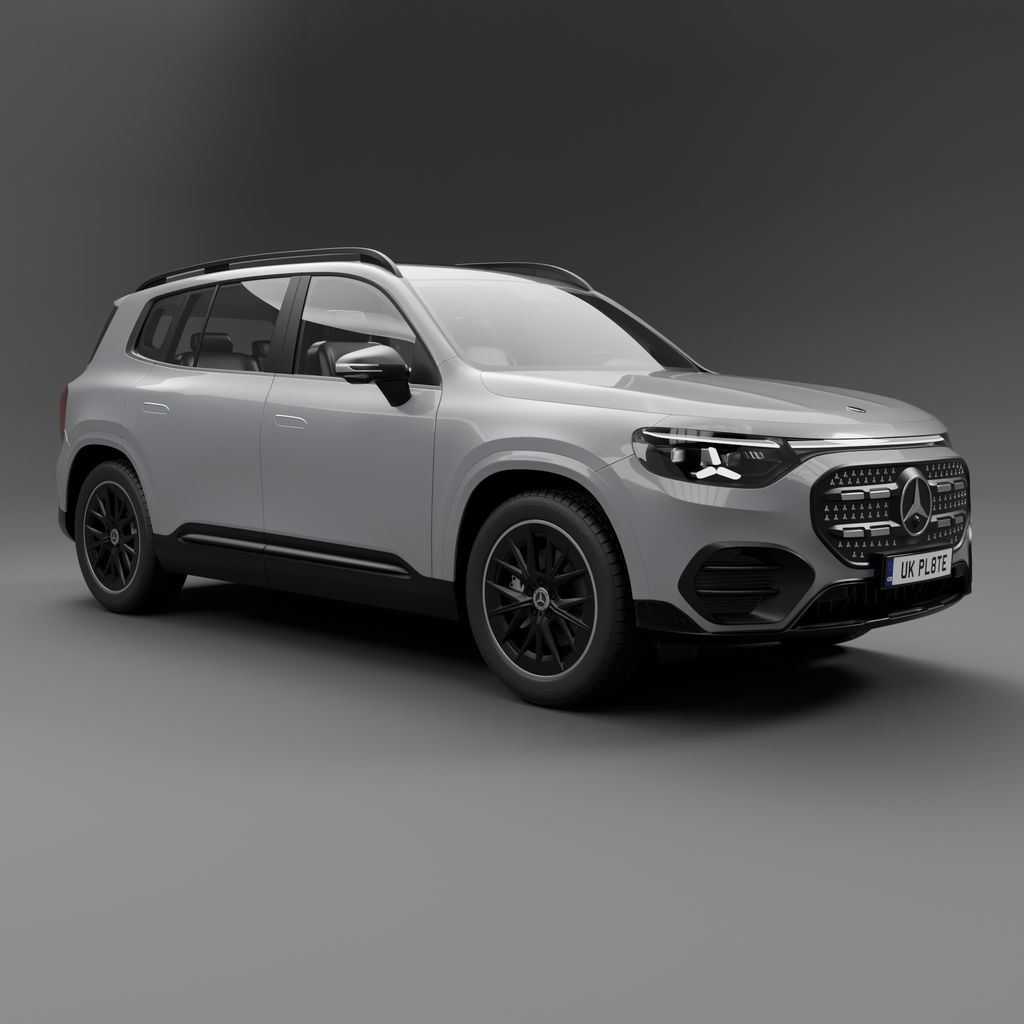 BlenderKit | Download the Mercedes-Benz GLB EQ AMG-Line 2027 model