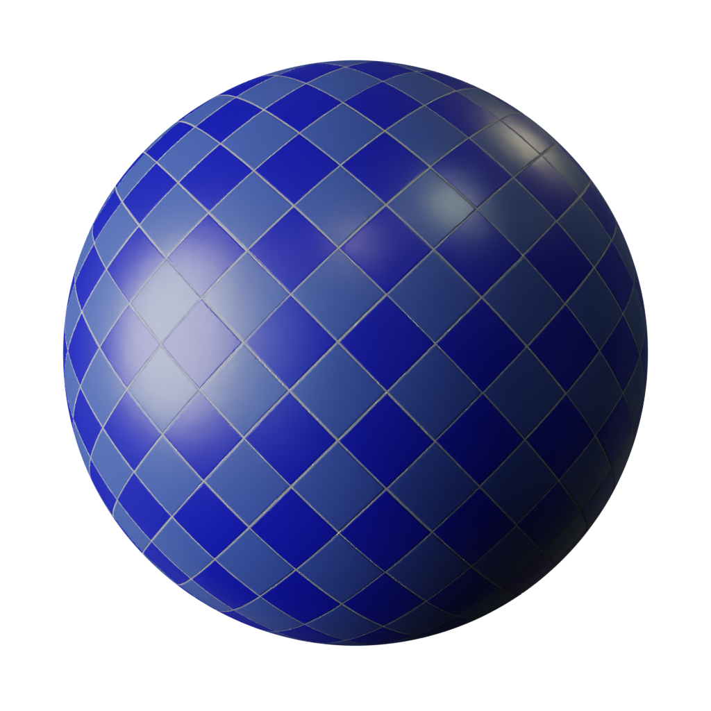 Blueish Tiles | FREE tiles materials | BlenderKit