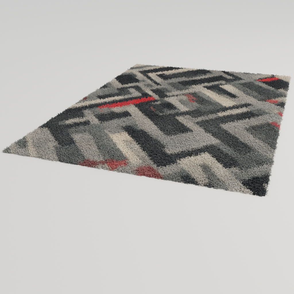 Designer Carpet #8 | FREE Carpets models | BlenderKit