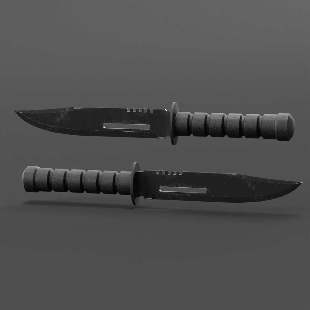 Knife 06 | Modern Weapons models | BlenderKit