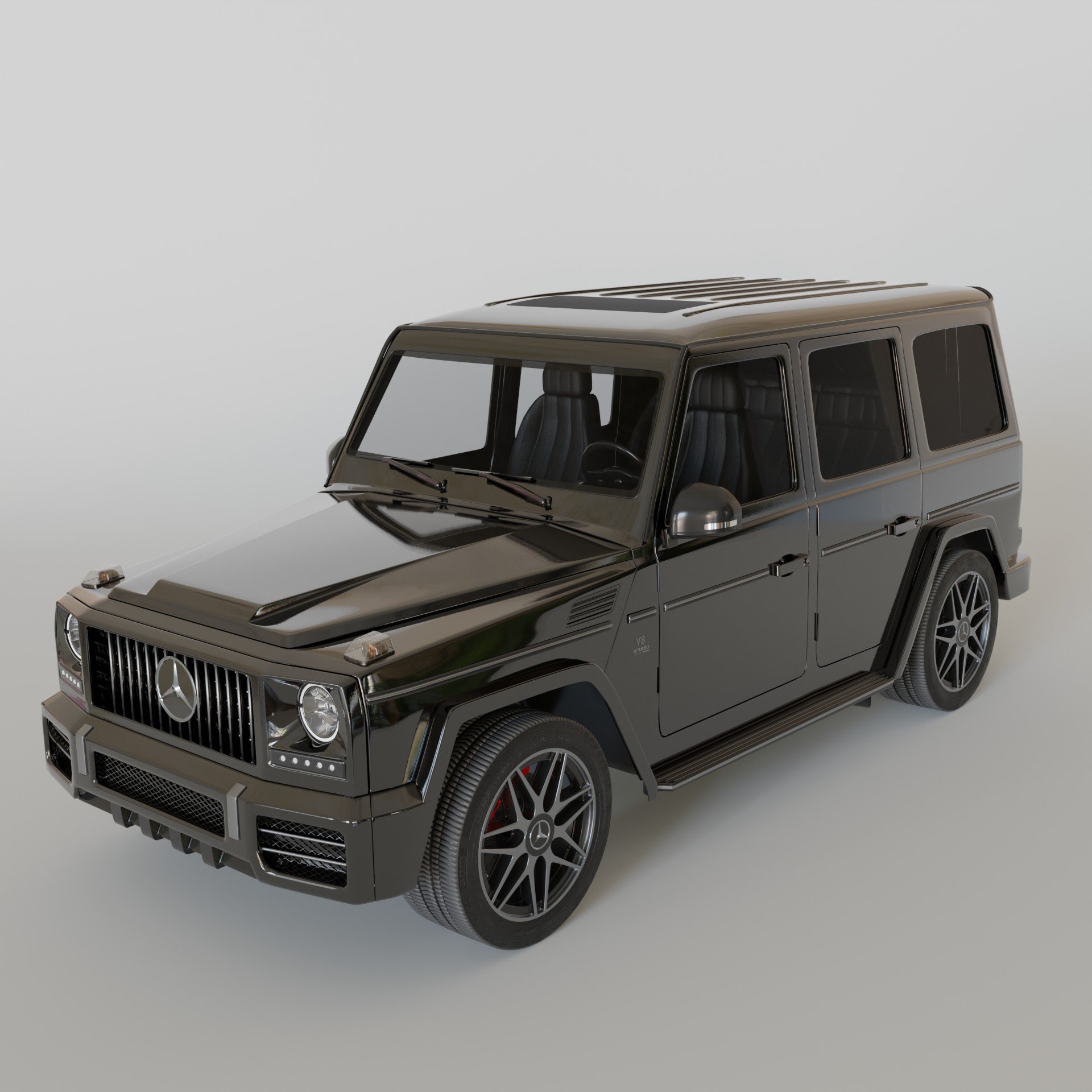 Benz g63 | Modern Cars models | BlenderKit