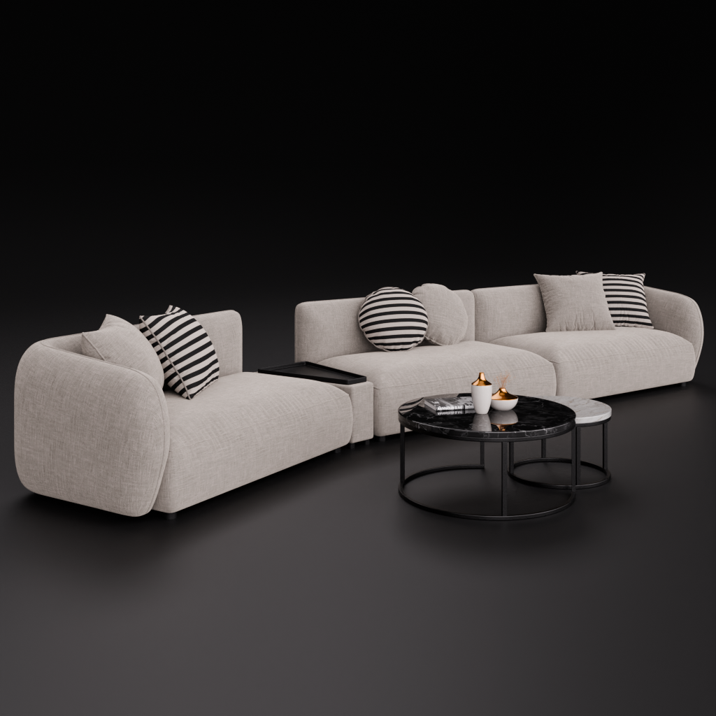 Sofa Harry | Sofas models | BlenderKit