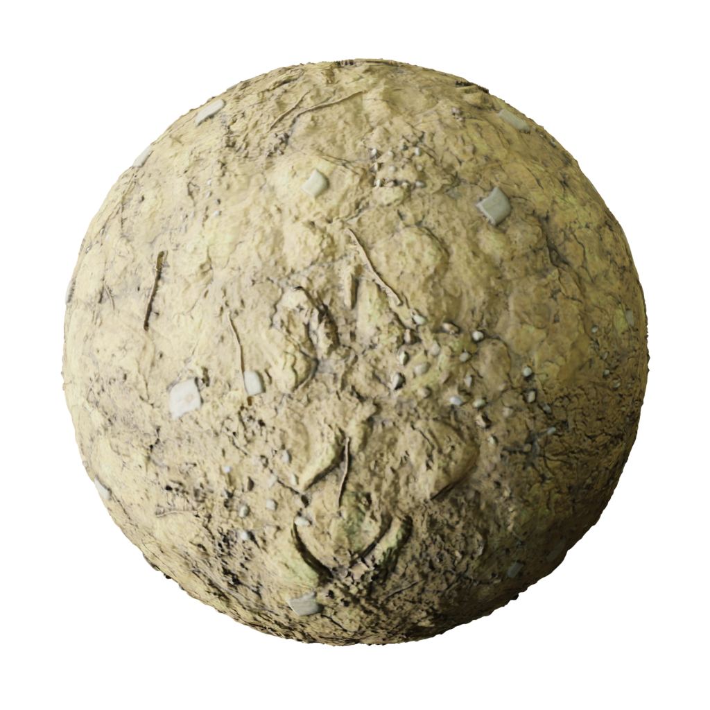 Ground (Dried Mud, Debris) | FREE ground materials | BlenderKit