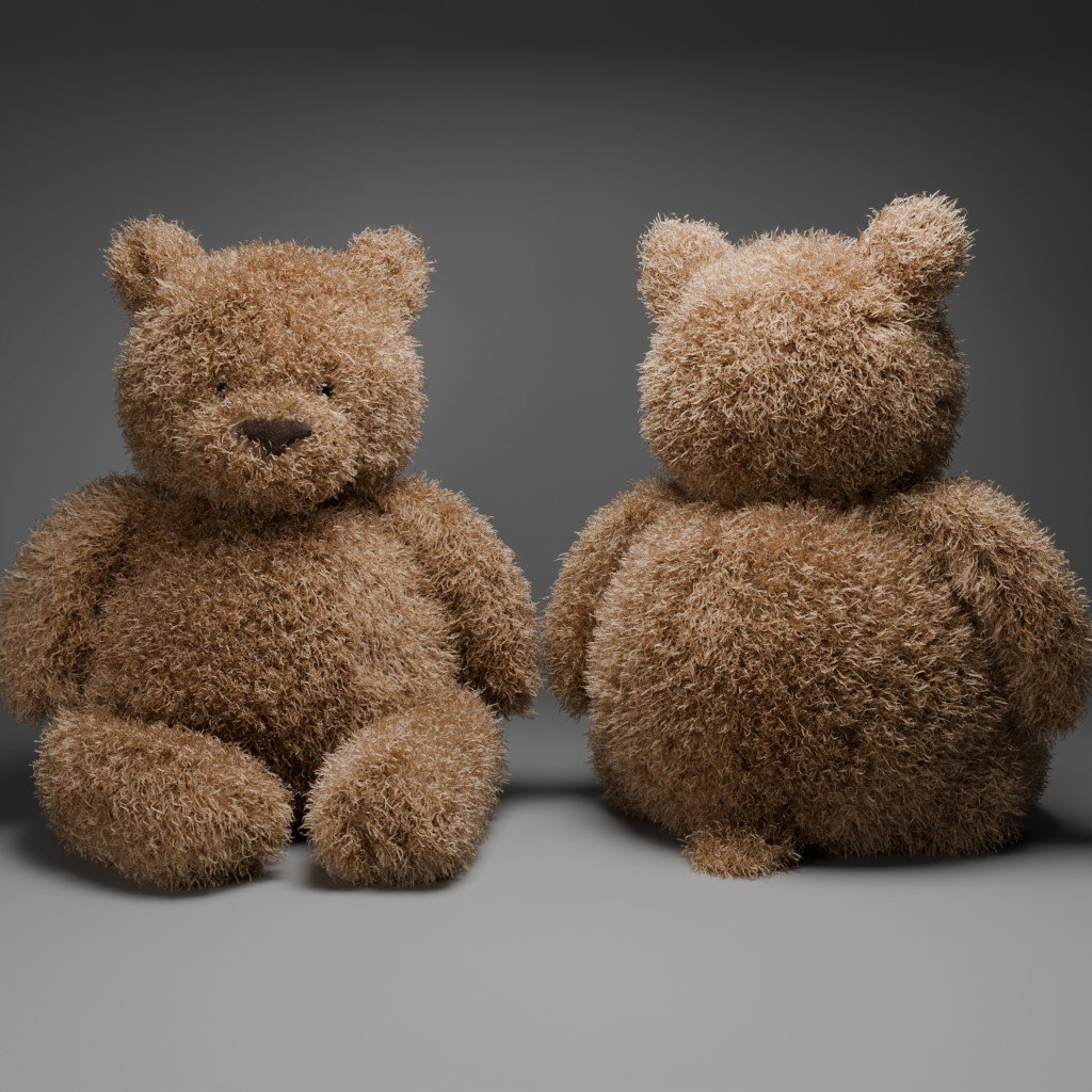 Bear doll | FREE Toys models | BlenderKit