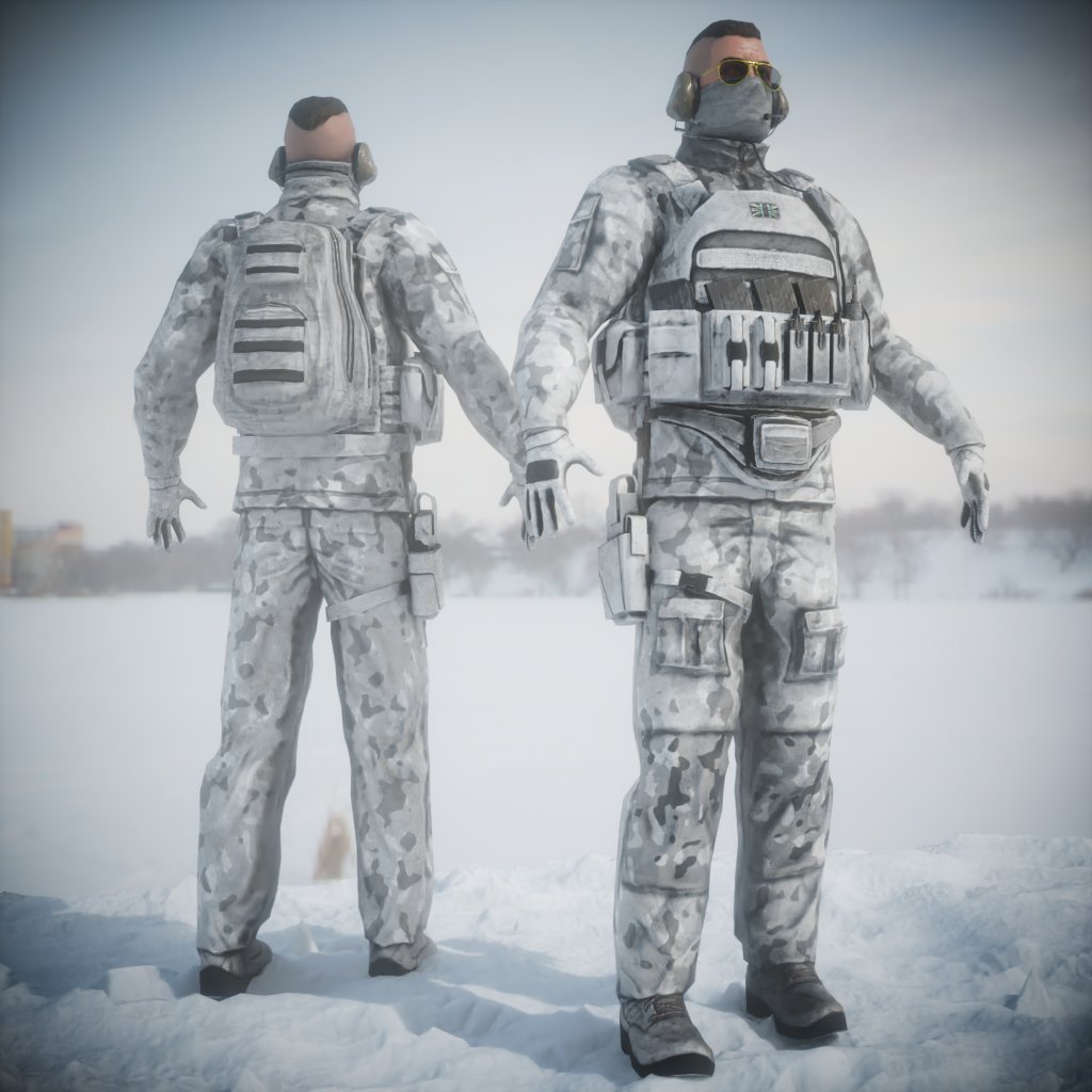 Military Character (GameReady) | Military Characters models | BlenderKit