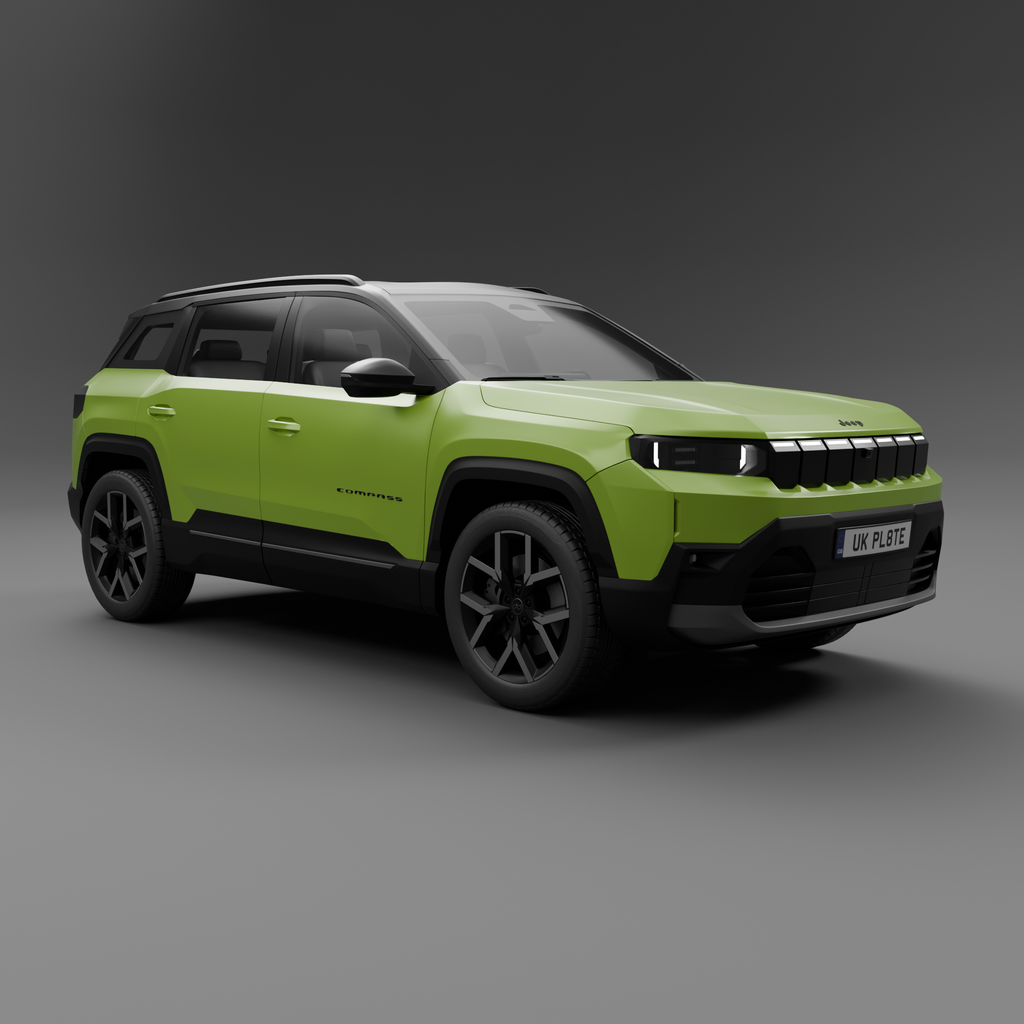 BlenderKit | Download the Jeep Compass 2026 model