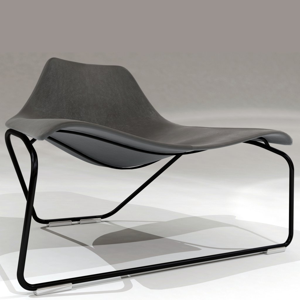 Glide Chair | FREE Bar chairs models | BlenderKit