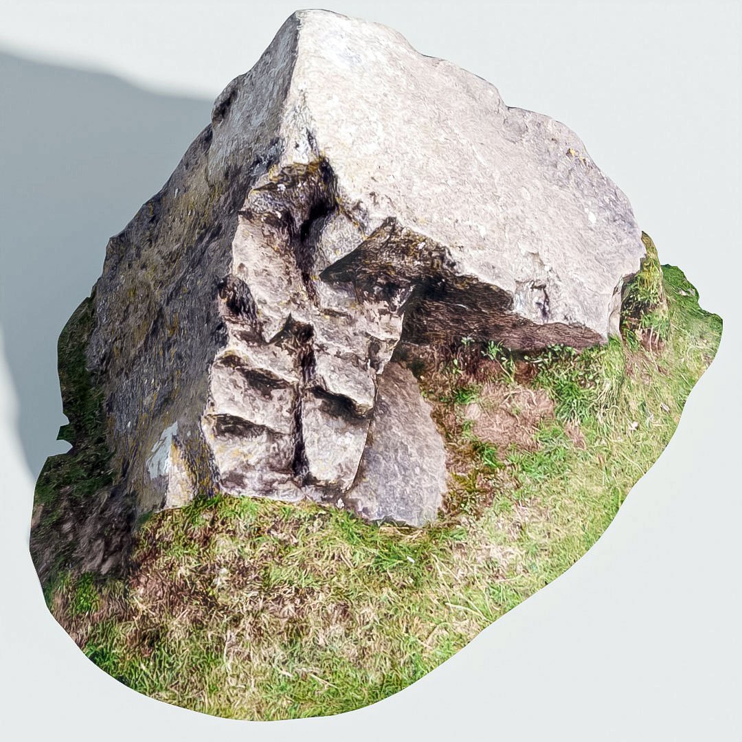 Pointed Cambrian Stone | Environment Elements models | BlenderKit