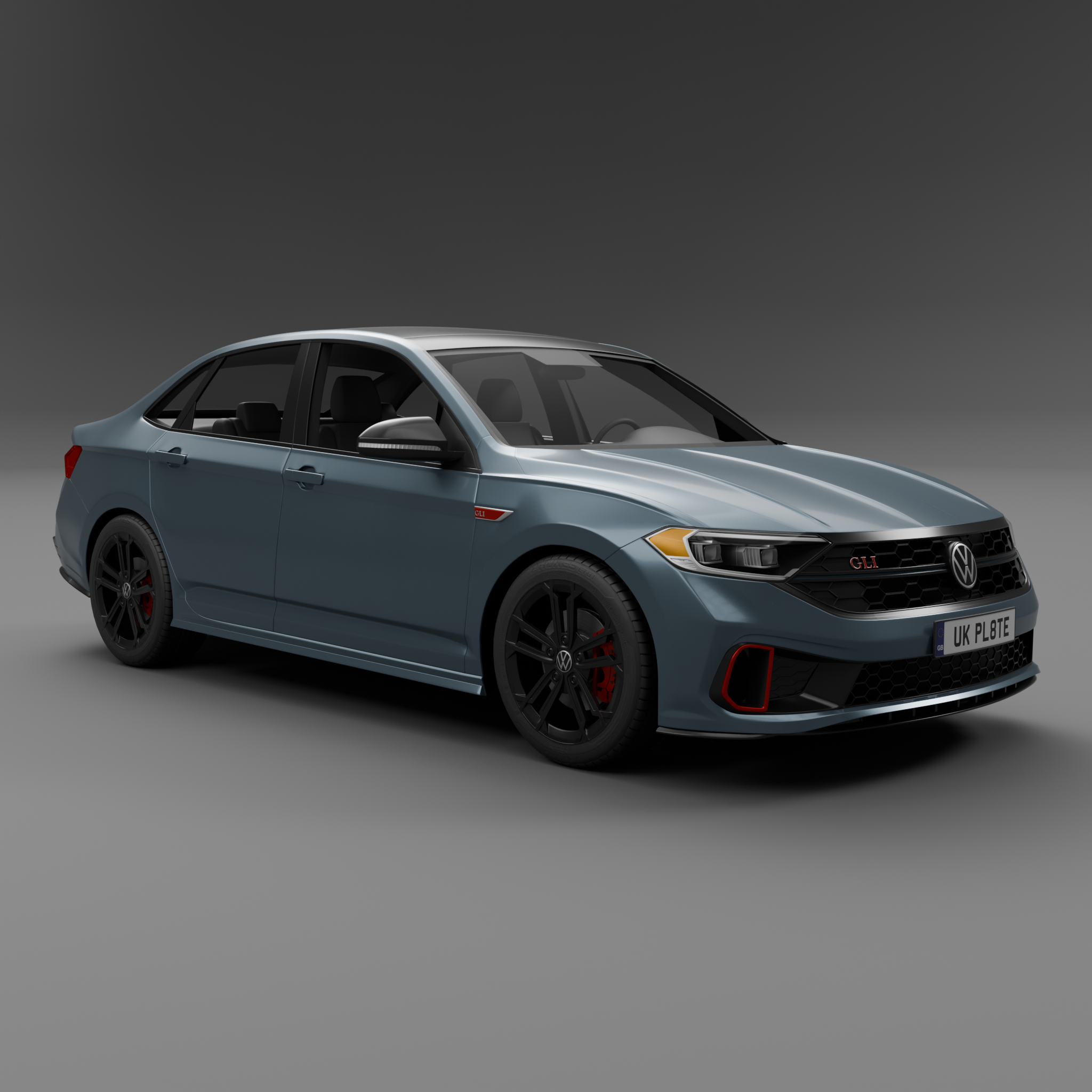 Volkswagen Jetta GLI | Modern Cars models | BlenderKit