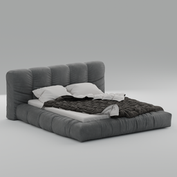 Bed 4 | FREE Beds models | BlenderKit