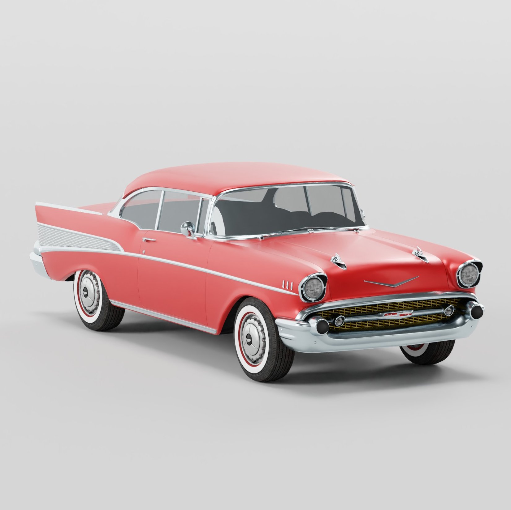 Retro Coupe | Historical Cars models | BlenderKit