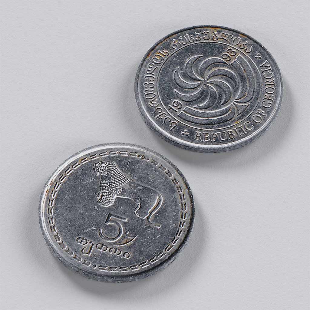 Coin Lari | Miscellaneous models | BlenderKit