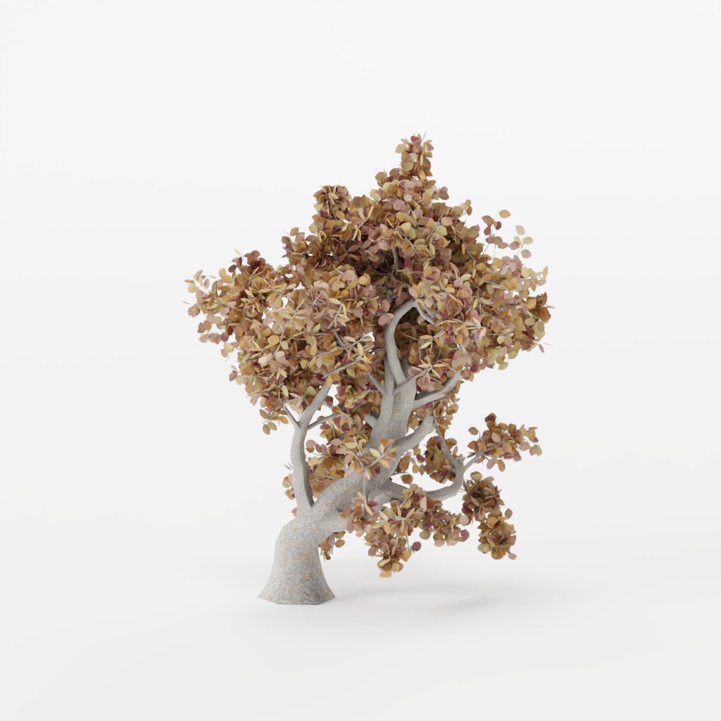 Autumn tree | FREE Trees models | BlenderKit