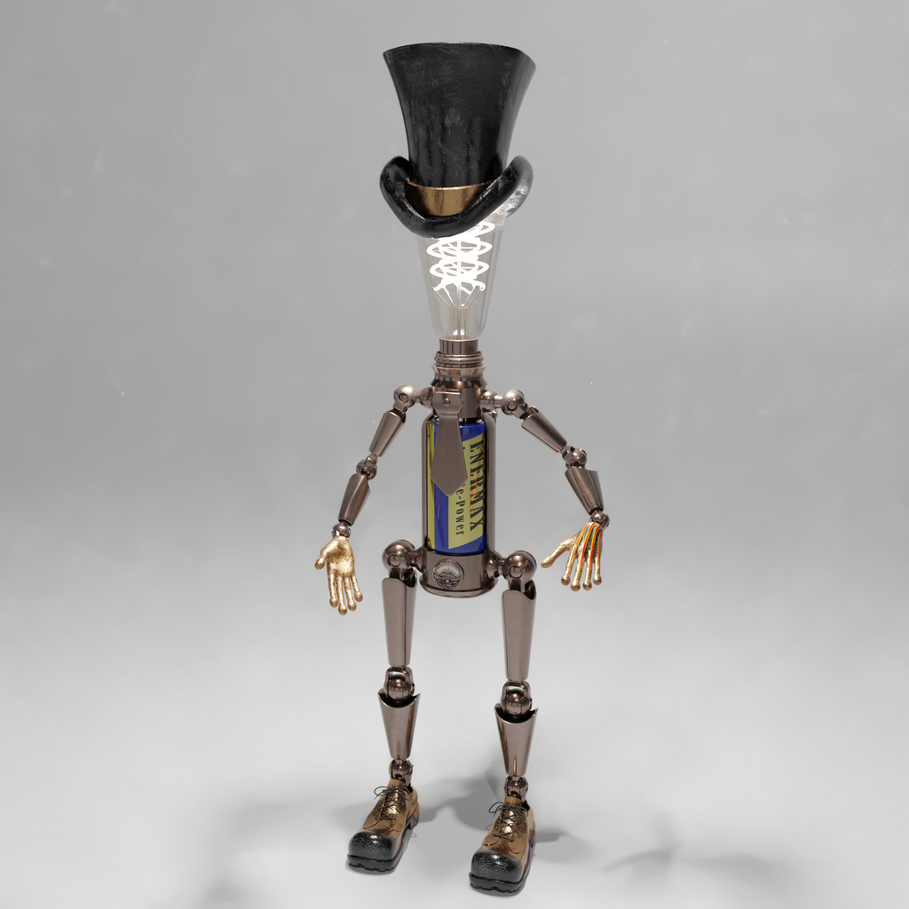 Sparky the Lamplighter | FREE Robots Characters models | BlenderKit