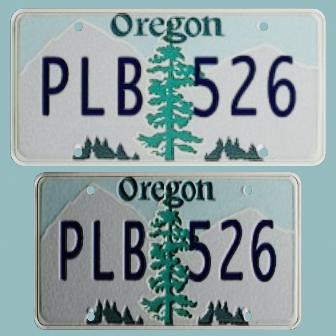 Oregon Licence plate PL | FREE Vehicle Parts models | BlenderKit