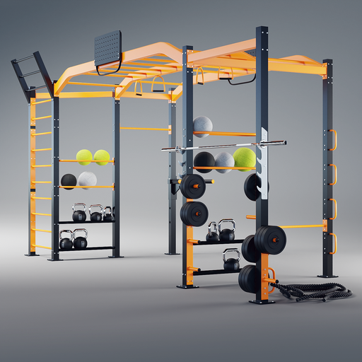 CrossFit frame | Gyms models | BlenderKit
