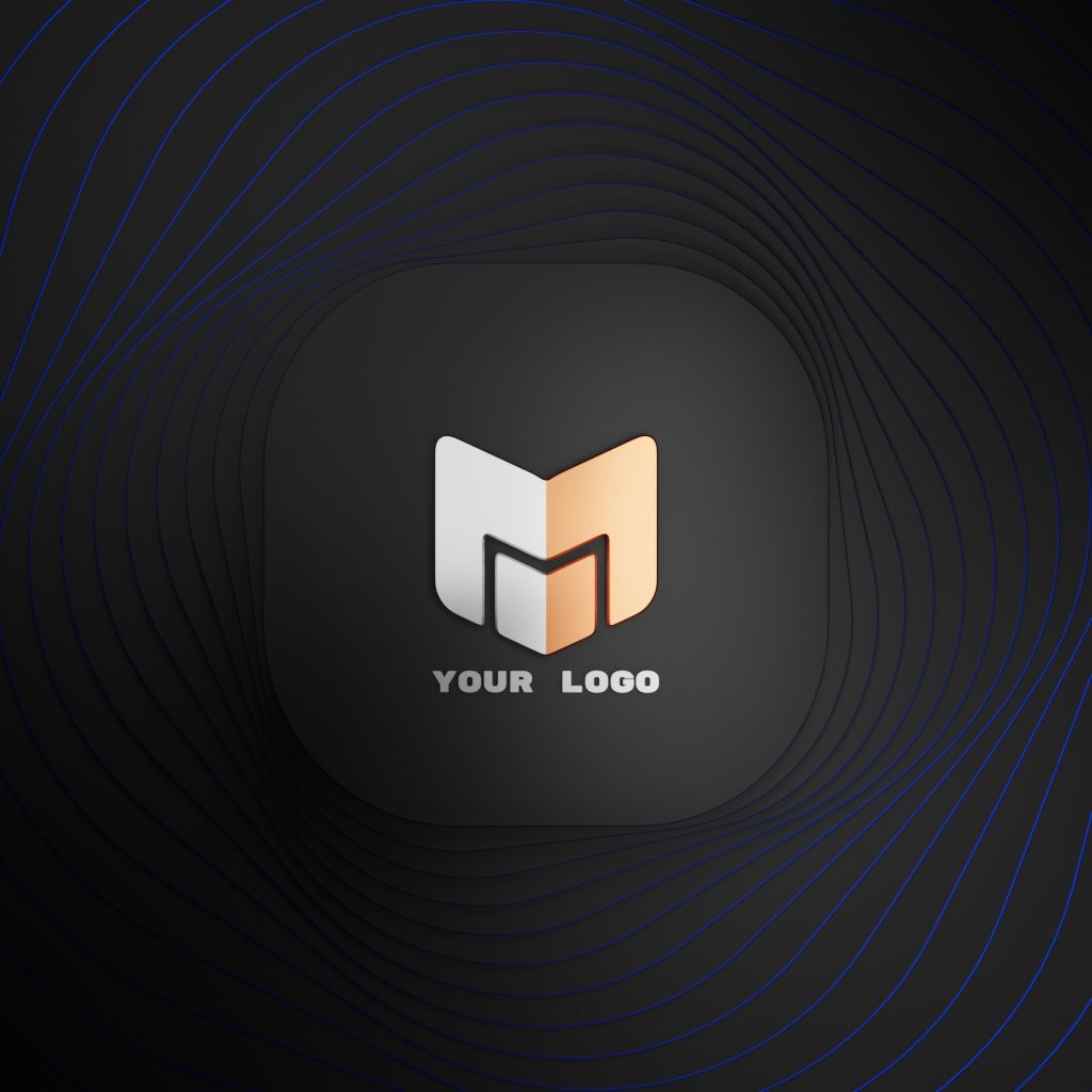 Abstract Logo Display | Abstract scenes | BlenderKit