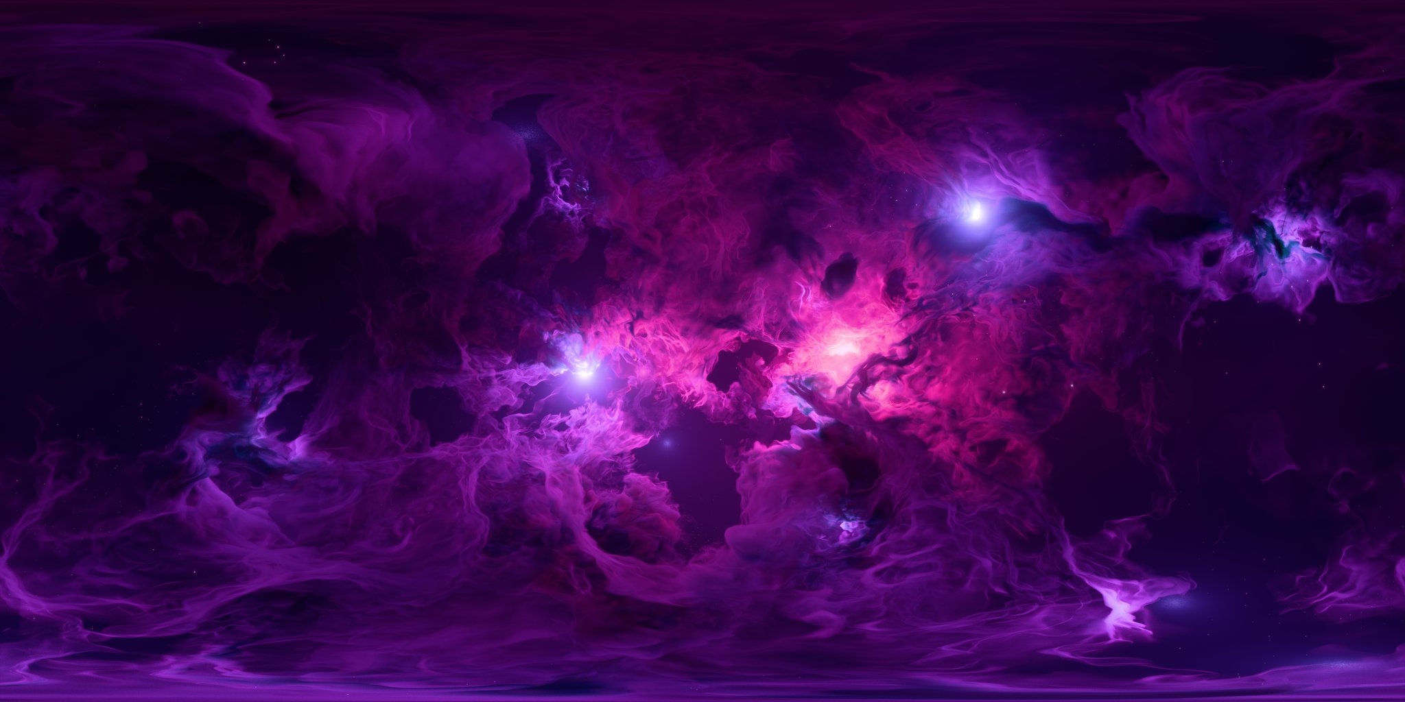 Purple Nebula, 8k | Outdoor HDRis | BlenderKit