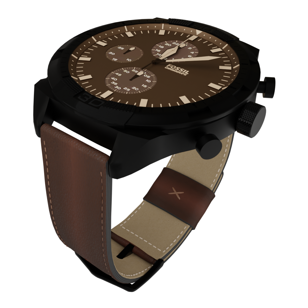 Fossil Wrist Watch | Accessories models | BlenderKit