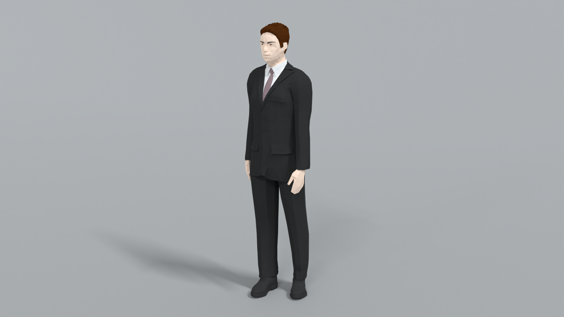 Low Poly Buisness Man | Men models | BlenderKit