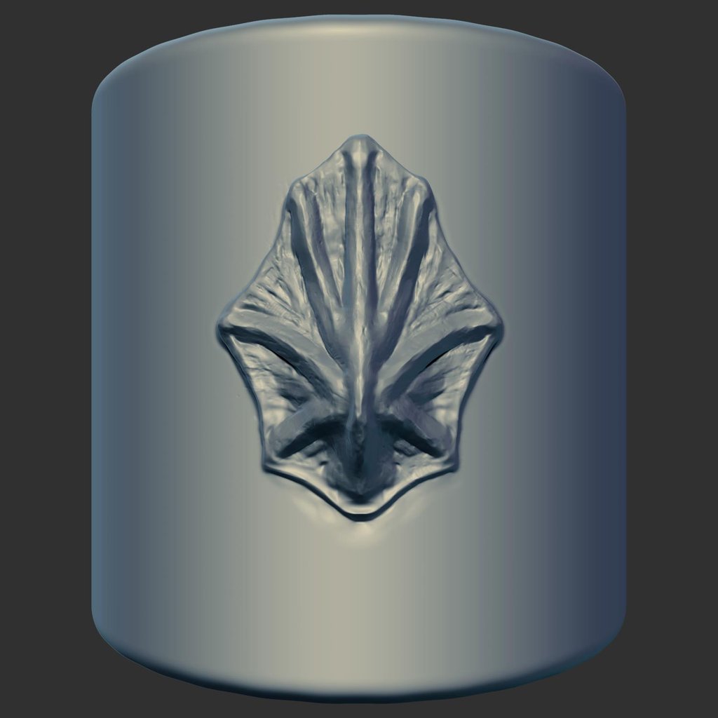 Dragon Fin VDM Brush - 01 | FREE Fins brushes | BlenderKit