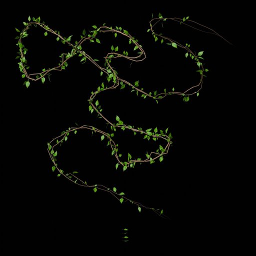 Climbing Vine - Leaf 14 | FREE Modifiers models | BlenderKit