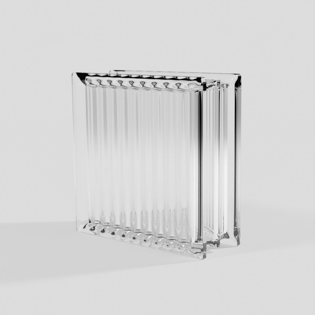 Glass Block 2 | FREE Windows models | BlenderKit
