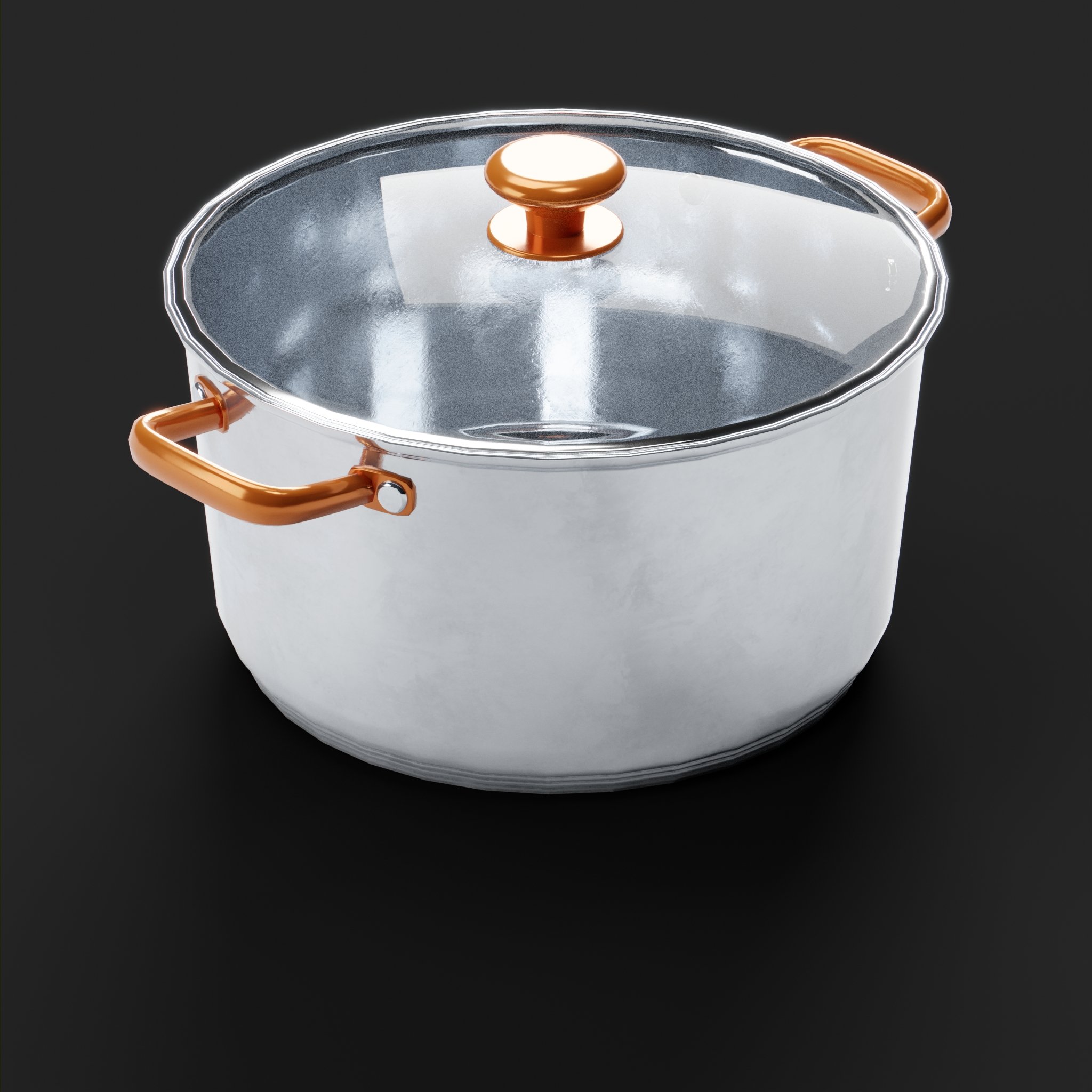 Kitchen Big Pot | FREE Kitchen Sets models | BlenderKit