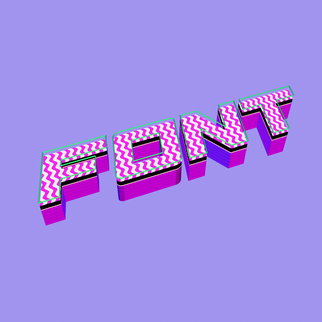 3D Cartoon Stylized Text Animation | Typography scenes | BlenderKit