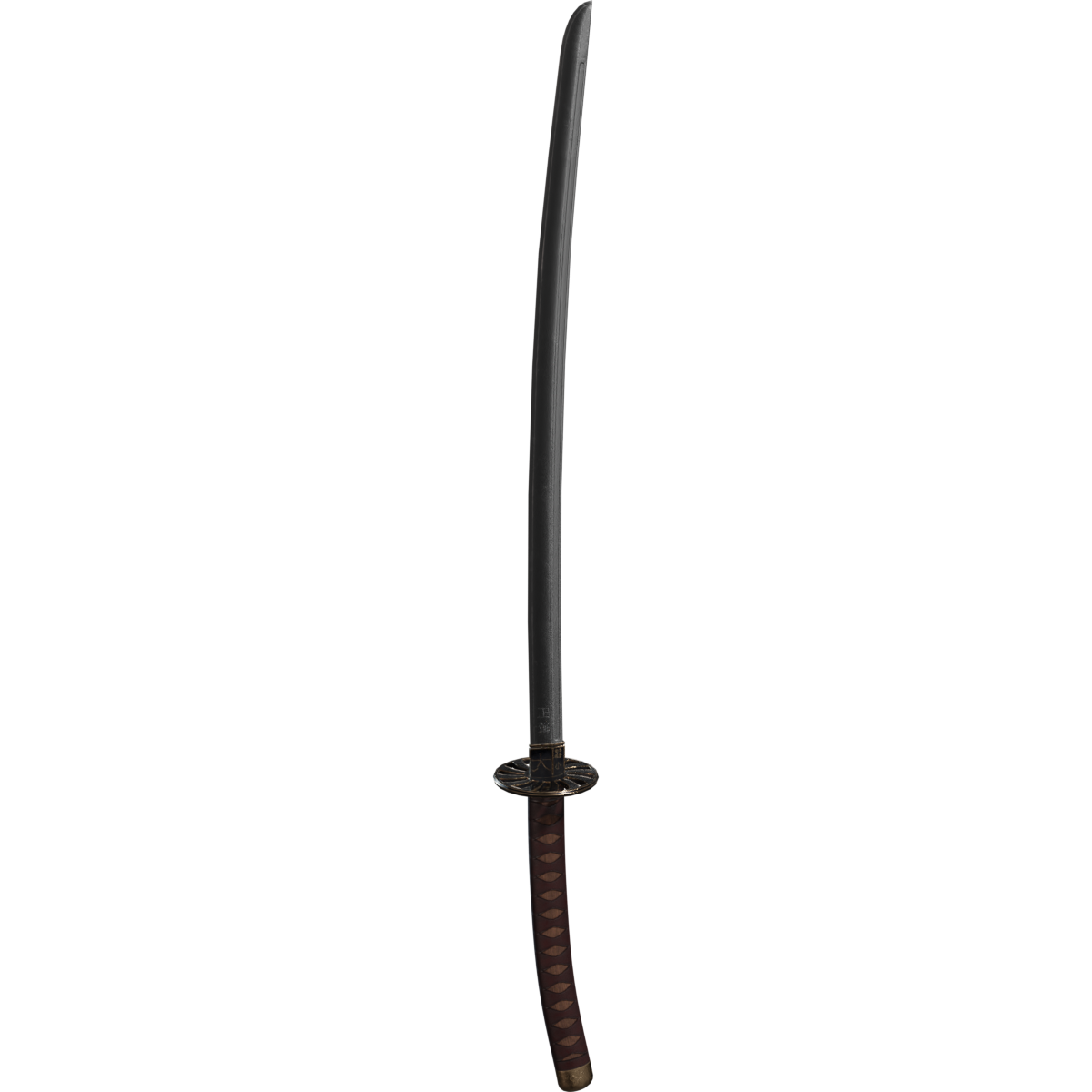 Antique Katana 01 | Miscellaneous models | BlenderKit