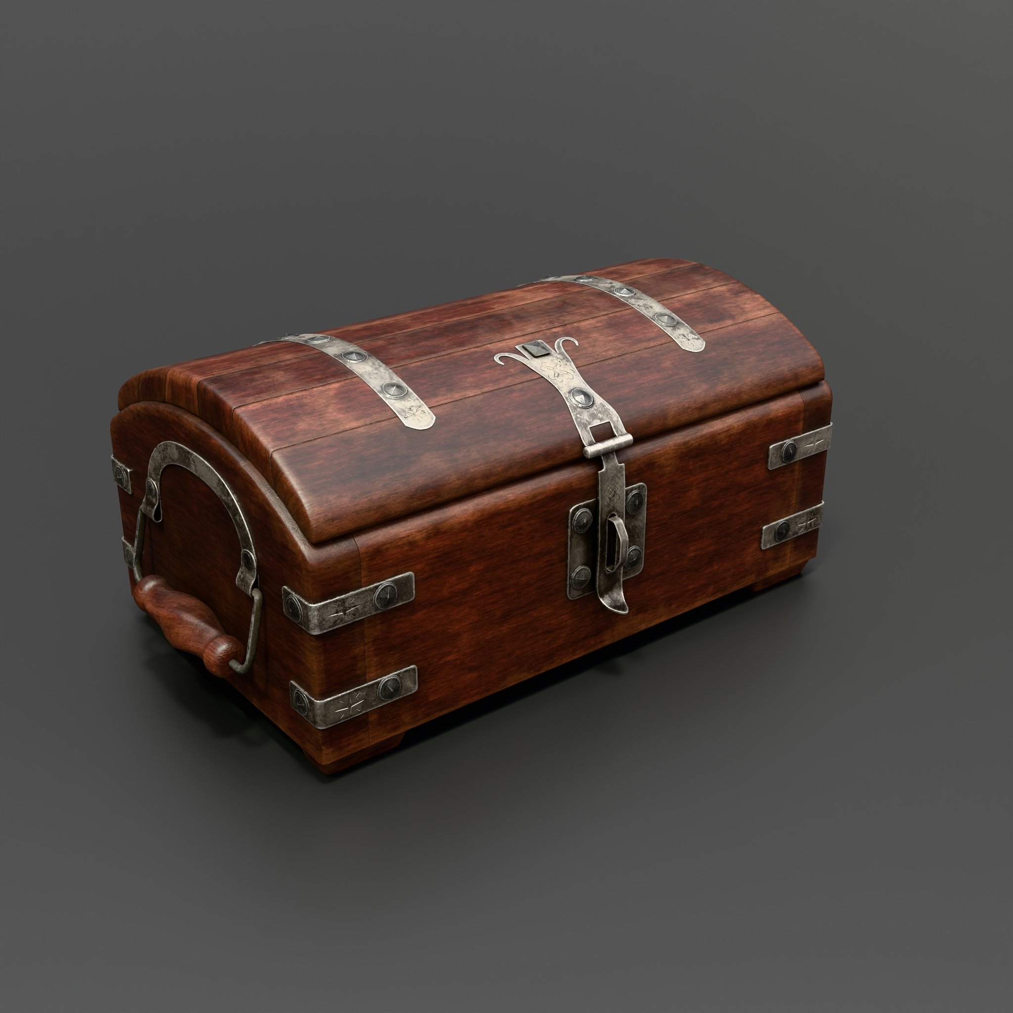 Chest Small | Miscellaneous models | BlenderKit