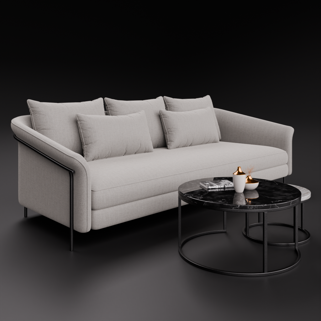 Sofa Kite | Sofas models | BlenderKit