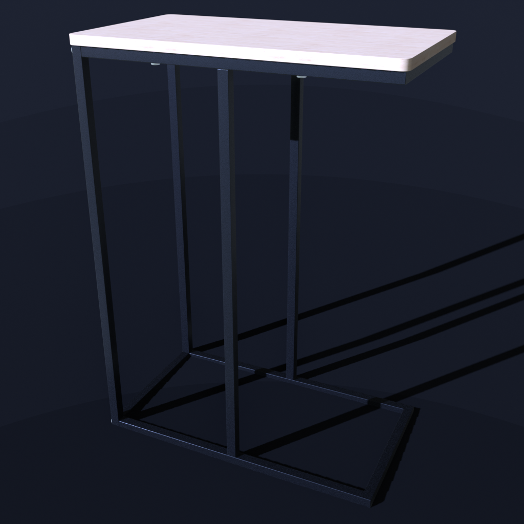 Wooden Serve Table | Restaurant / Bar models | BlenderKit