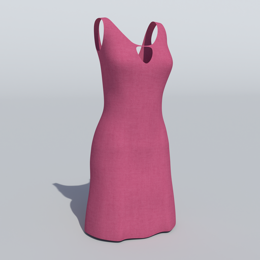 Woman Dress | Women Clothing models | BlenderKit