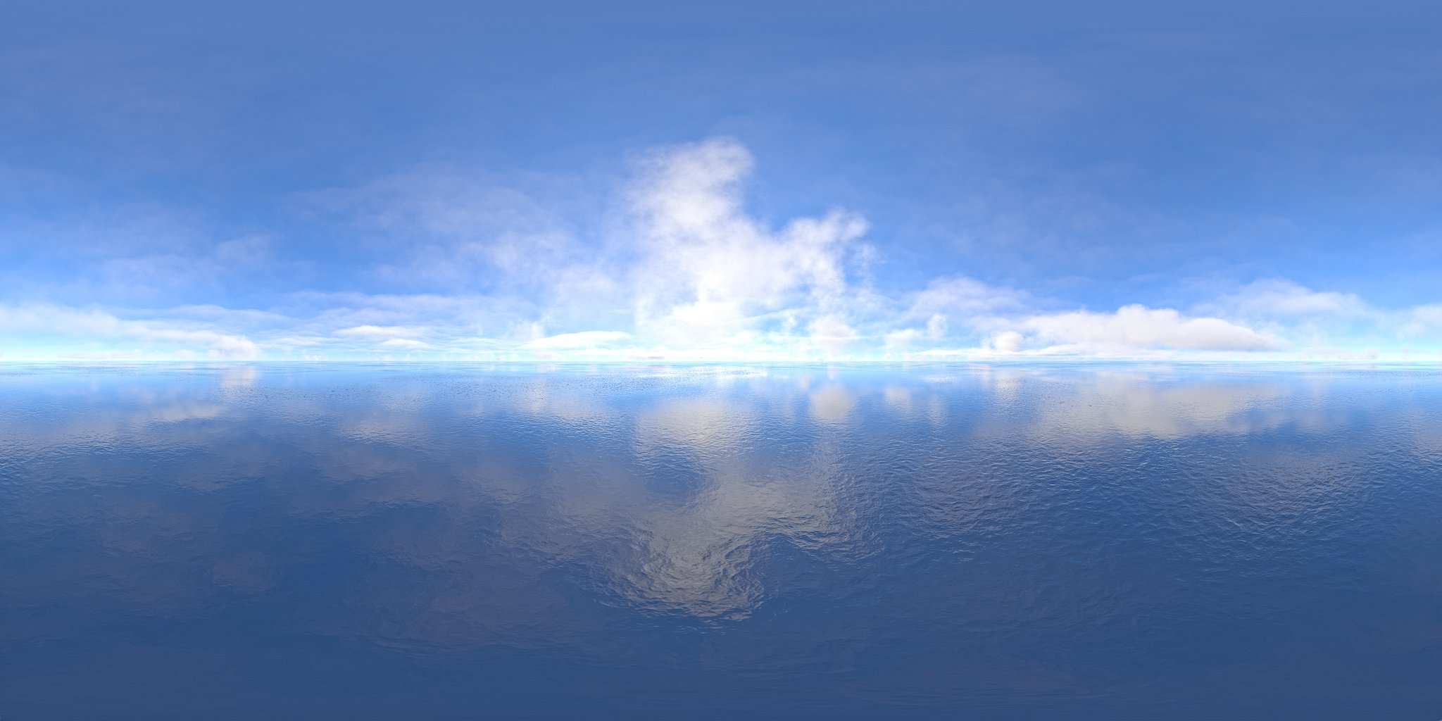Real sky cloudy horizon | FREE Nature HDRis | BlenderKit