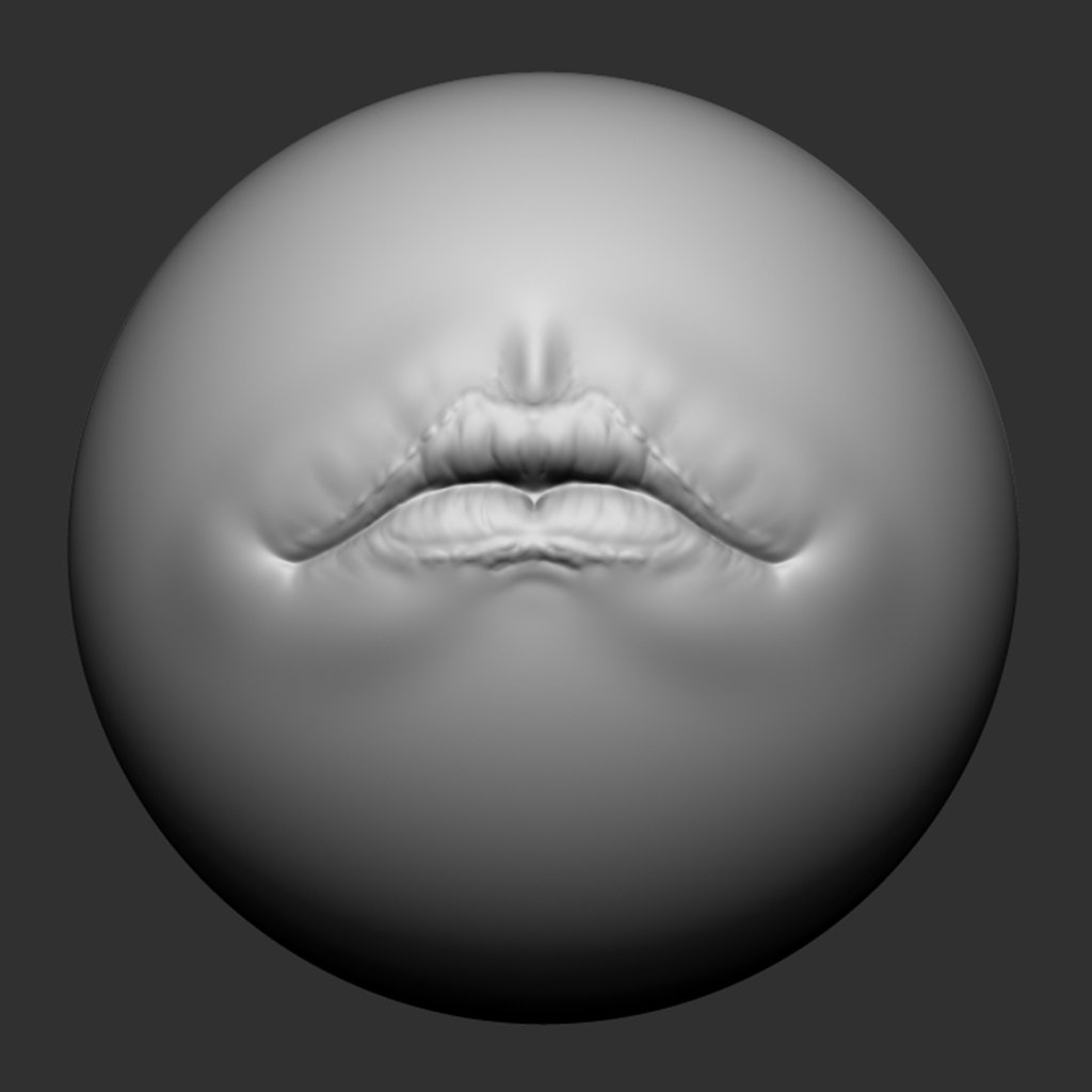 NS Creature mouth realistic | Face / Head brushes | BlenderKit