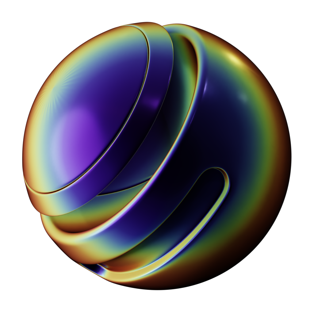 Rainbow Anodizing Facing Effect | FREE fx materials | BlenderKit