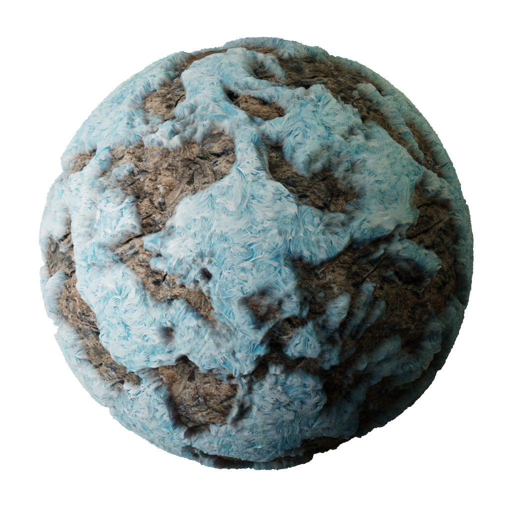 Ice Rock | FREE ice materials | BlenderKit