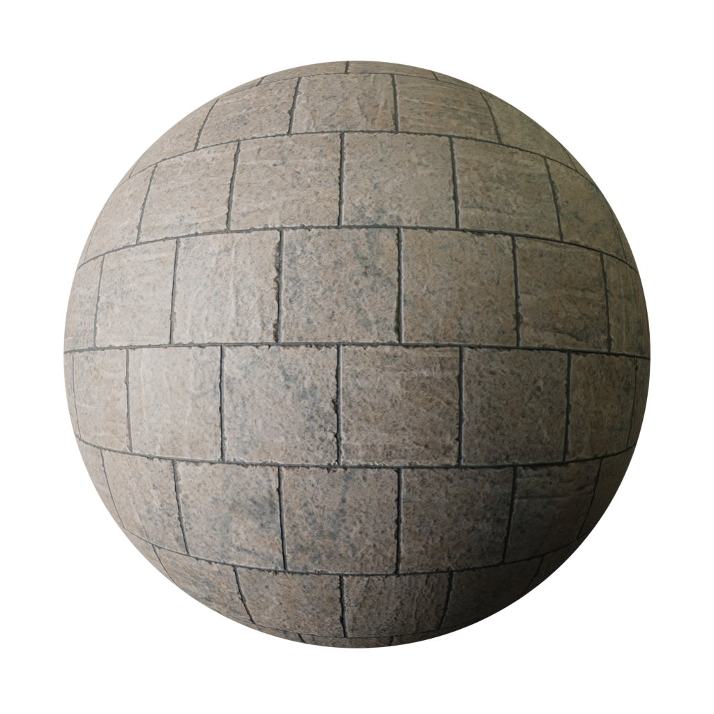 Square terracotta tiles offset | FREE tiles materials | BlenderKit