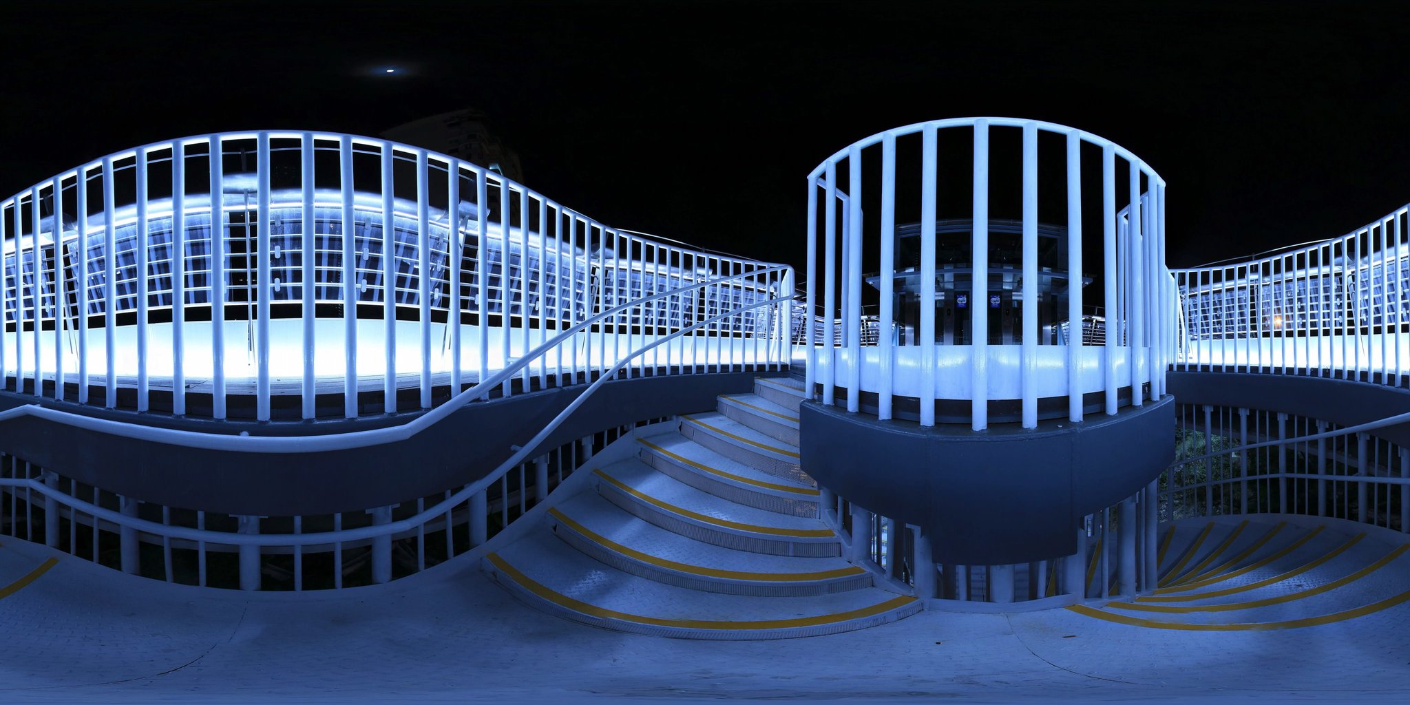 Blue Metal Floor | FREE Urban Elements HDRis | BlenderKit