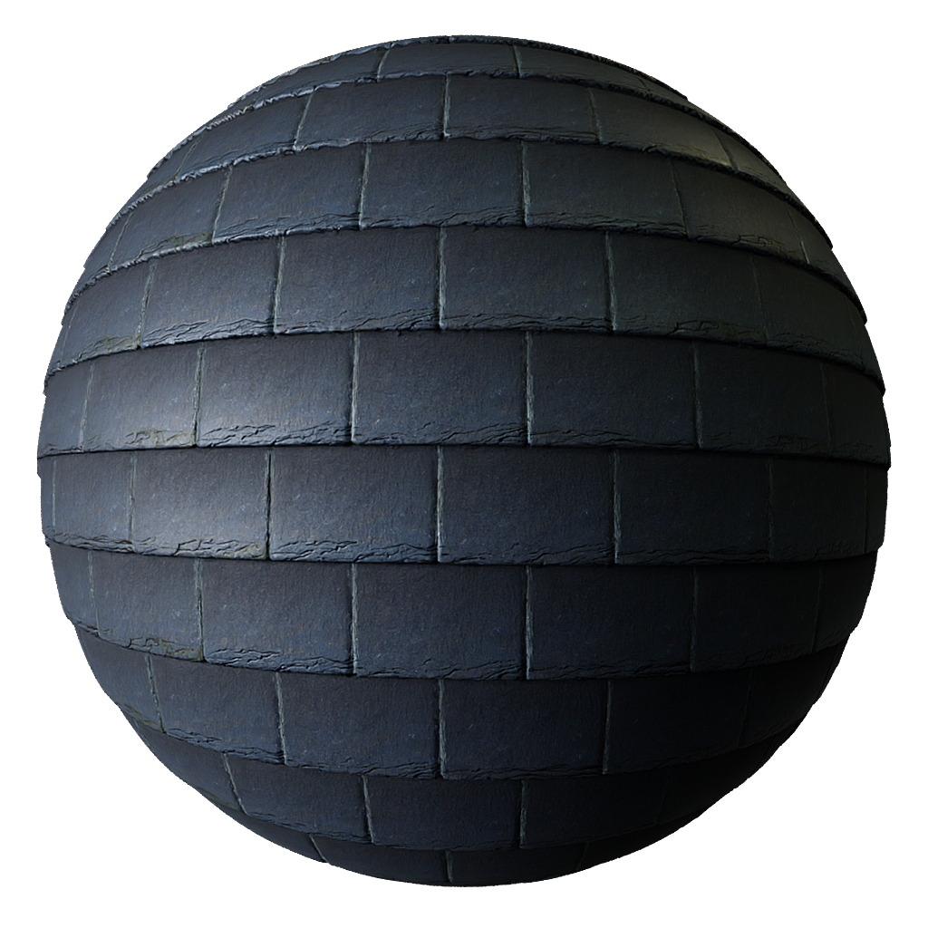 Grey Slate Roof | FREE roofing materials | BlenderKit