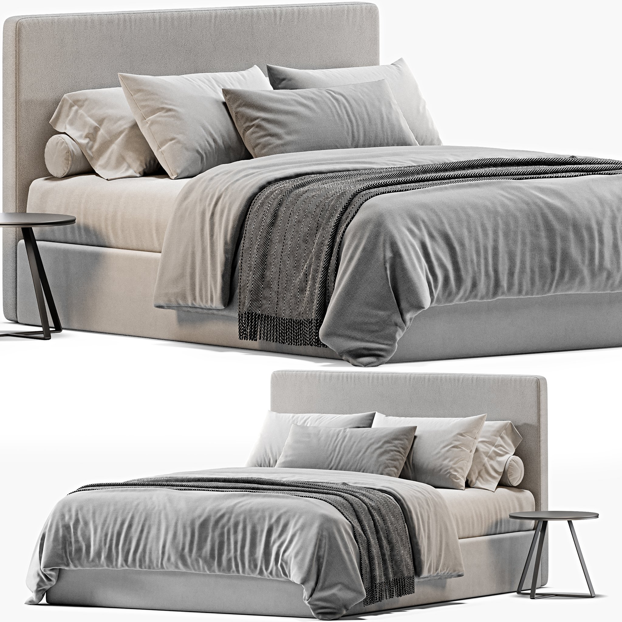 Bed Lema SEMILLON | Beds models | BlenderKit