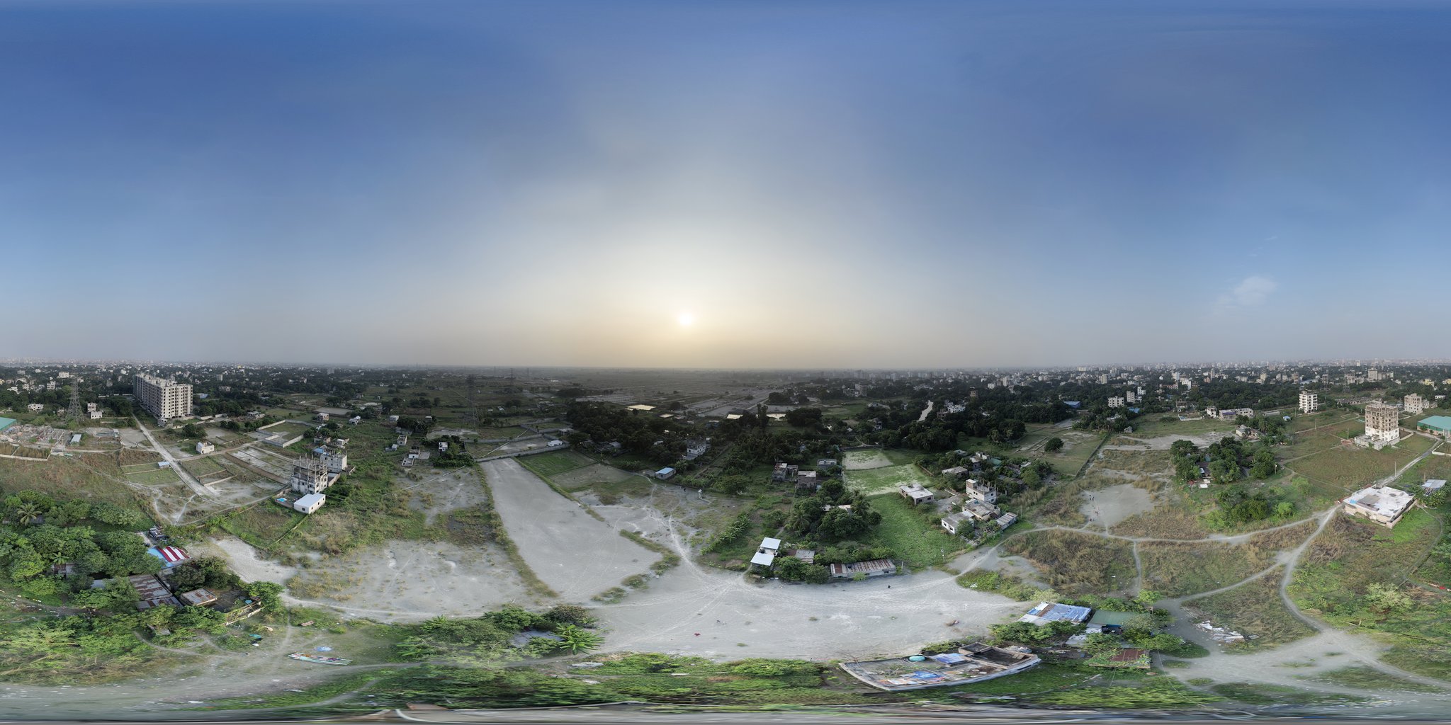 Suburban Sunrise HDRI | Urban Elements HDRis | BlenderKit