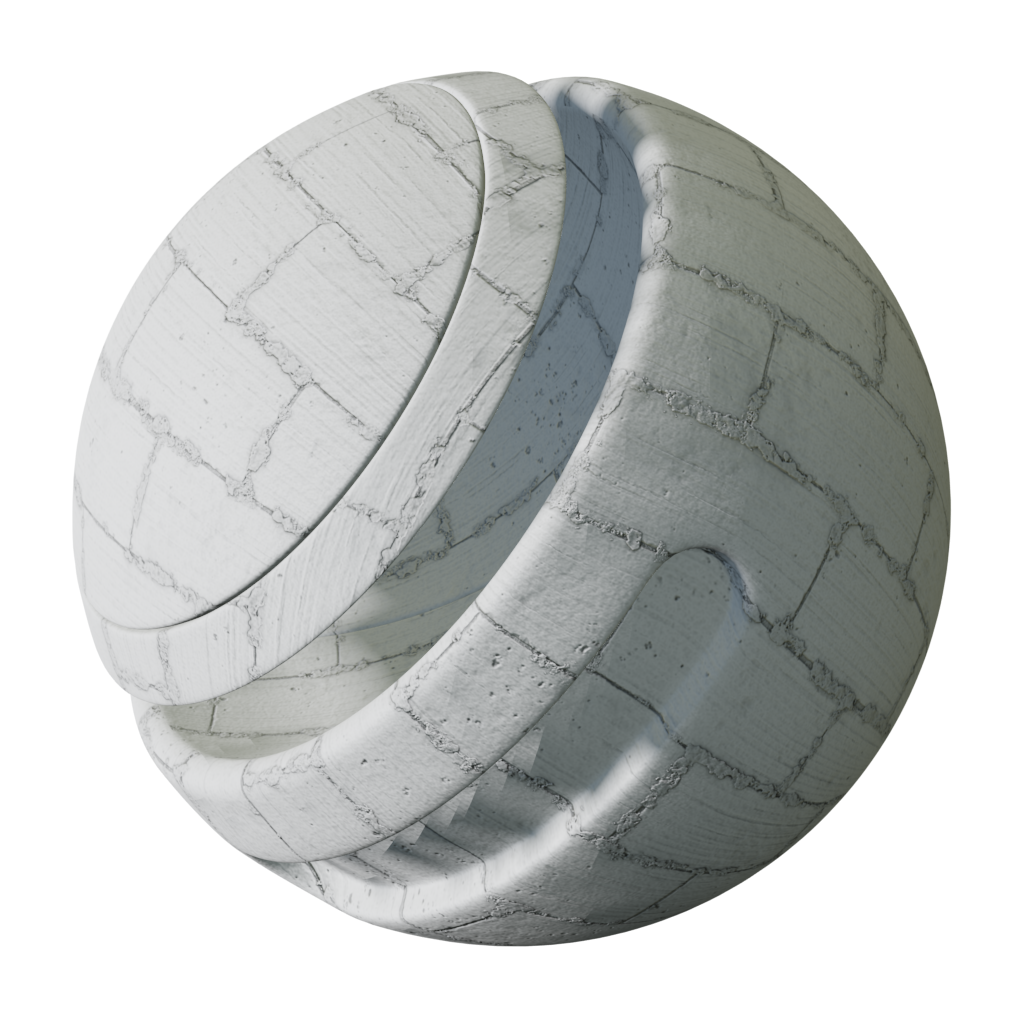 Concrete Blocks with Excessive Mortar | FREE tiles materials | BlenderKit