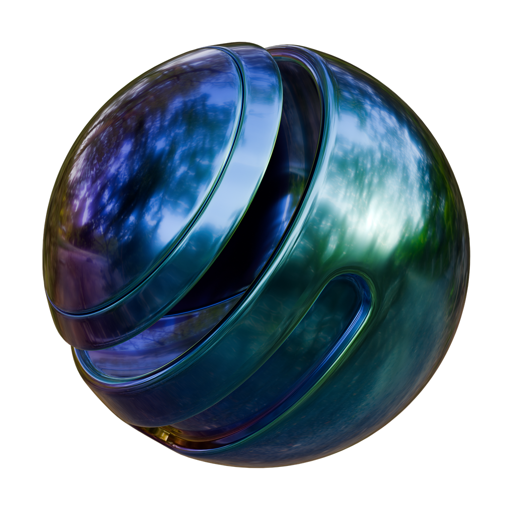 Anodized Titanium | FREE metal materials | BlenderKit