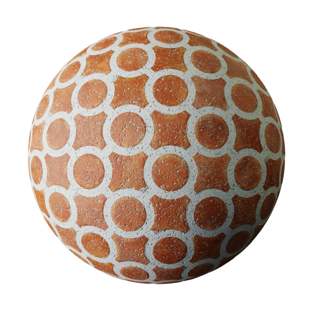 Orange Terracotta Tiles FREE 3D Tiles Materials BlenderKit orange-terracotta-tiles-free-3d-tiles-materials-blenderkit