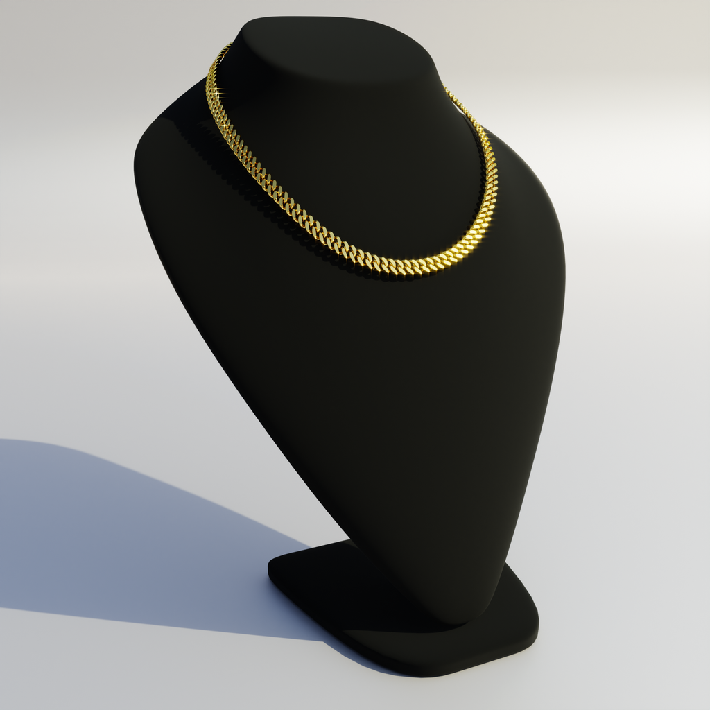 Gold Chain | Accessories models | BlenderKit