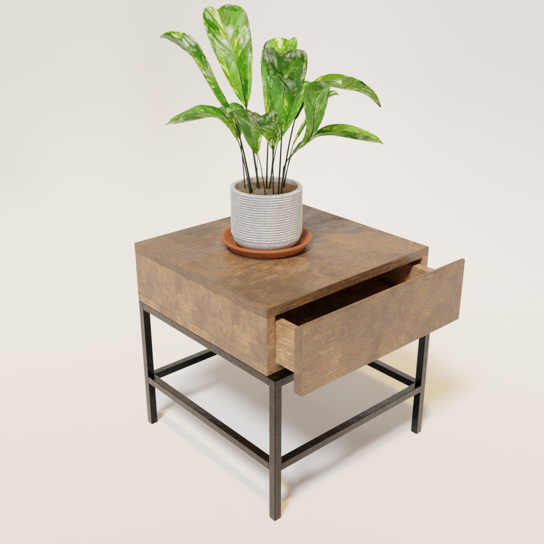 Bedside Table | Sideboard & Drawers models | BlenderKit