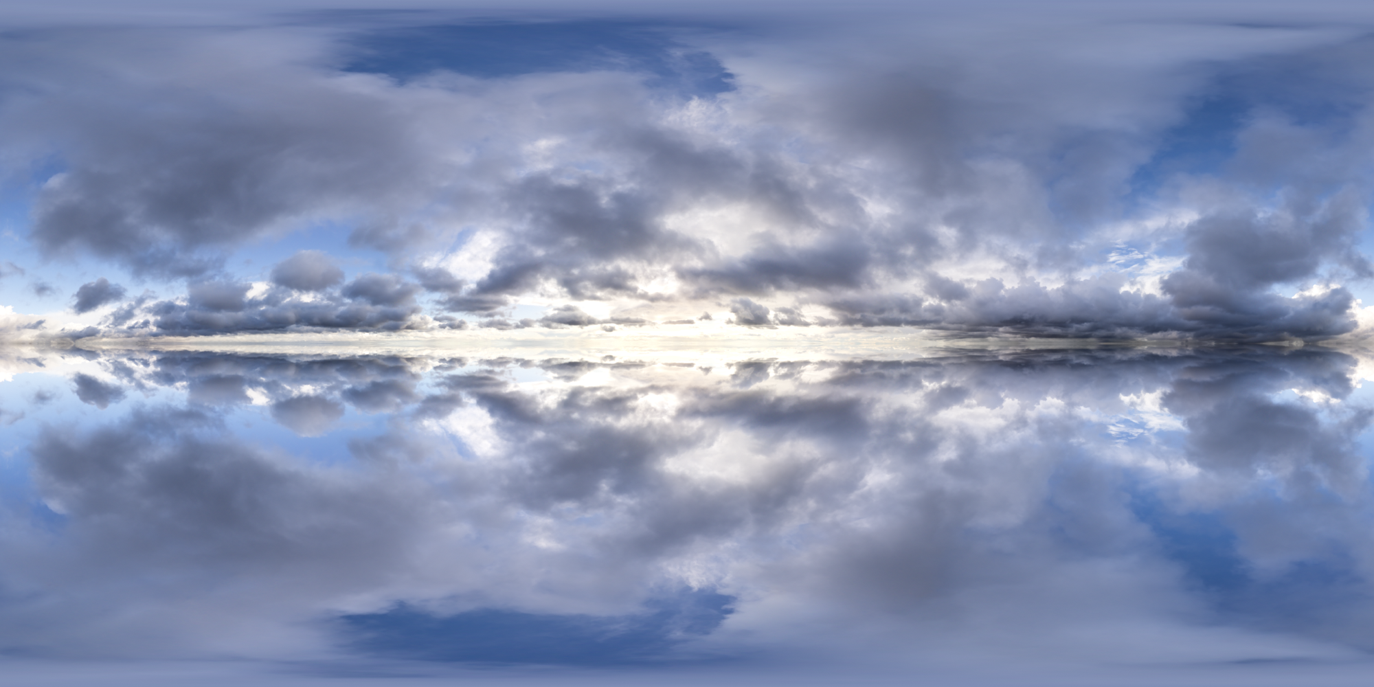 Infinite Real Sky - Cloudy Evening | Nature HDRis | BlenderKit